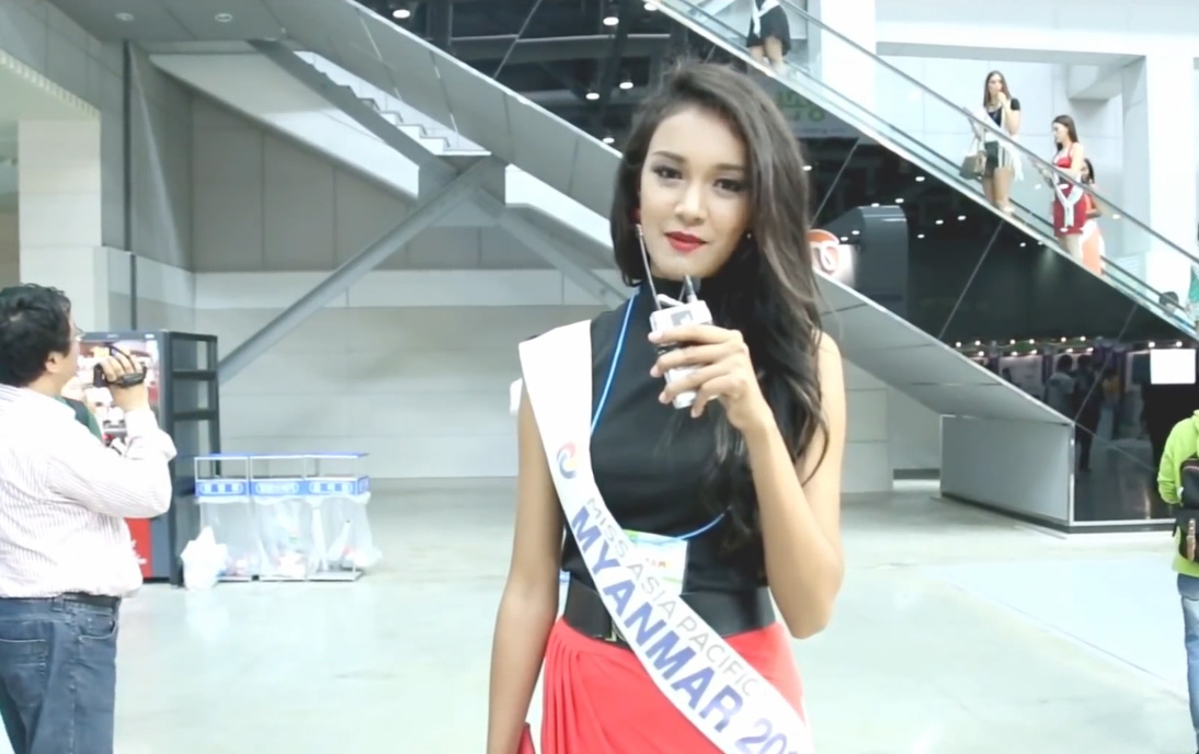 May Myat Noe Interview at Miss Asia Pacific - Fashion Myanmar